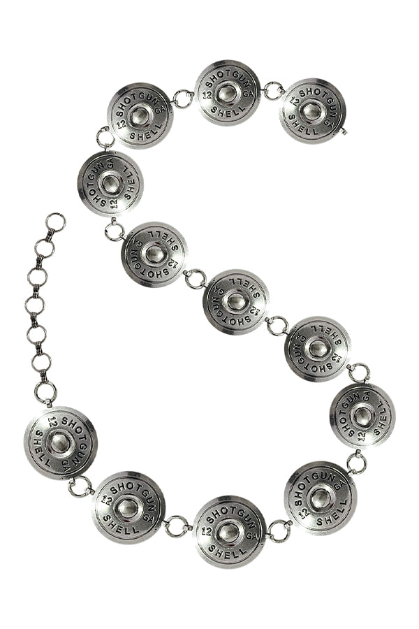 WESTERN SHOTGUN SHELL CHAIN BELT - L – SNOWINGWEST